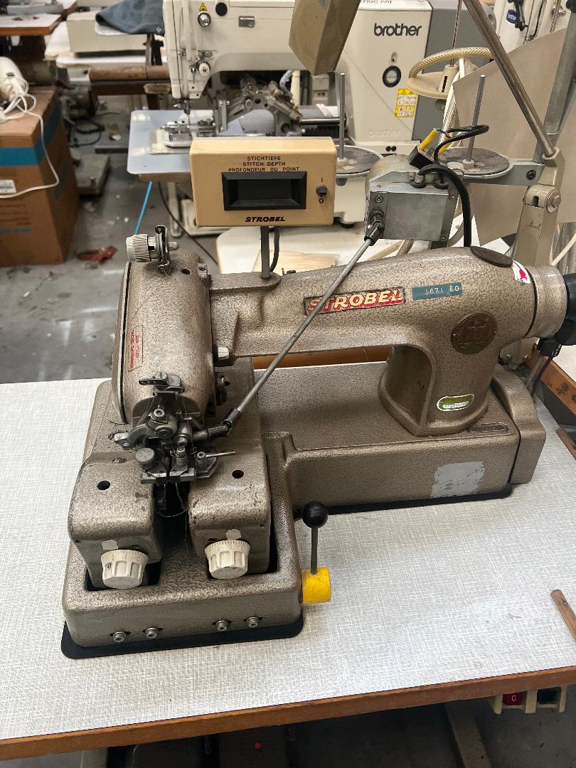 Strobel KL-124 Blindstitch Sewing Machine - Yamatex sew